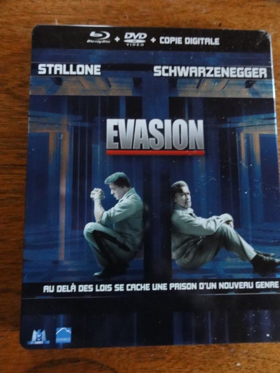 Evasion Stallone / Schwarzenegger Combo BR+DVD Steelbox (Neu (gemäss Beschreibung)) in L ...