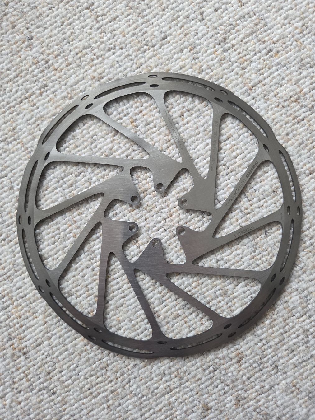 SRAM Centerline Bremsscheibe 220 mm 6-Loch – neu, unbenutzt (Neu ...