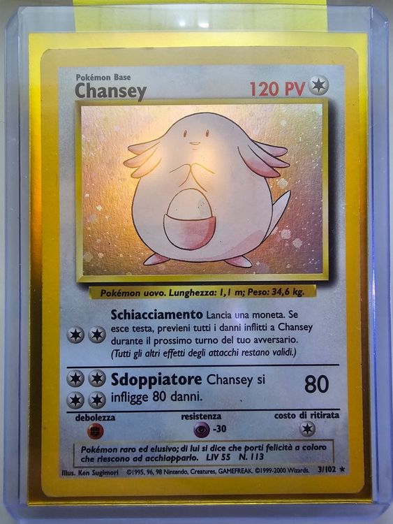 Pokemon Karte Chansey Base Set | Kaufen auf Ricardo