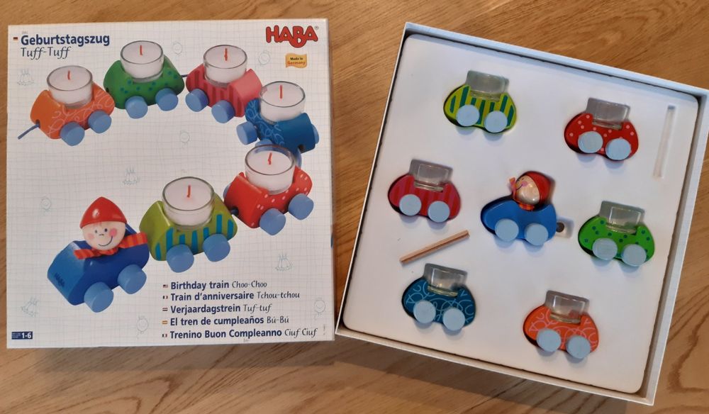 Geburtstagszug von HABA für Rechaudkerzli (von 1- 6jährig) | Kaufen auf ...