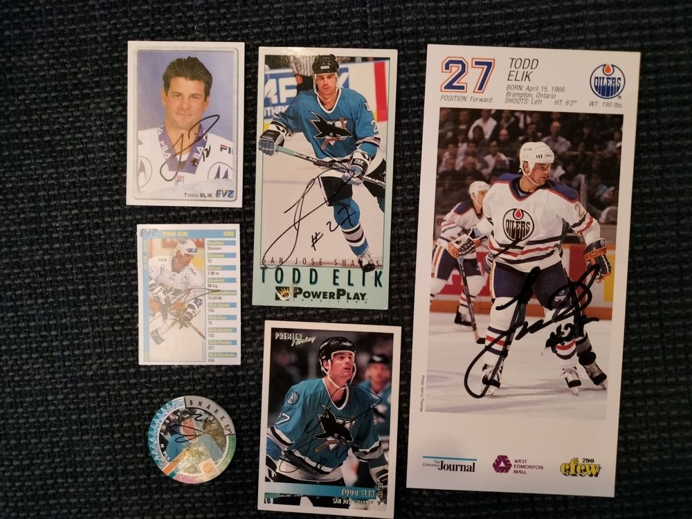 Todd Elik original Autogramme | Kaufen auf Ricardo