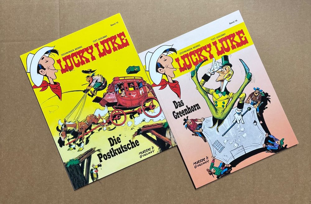 Lucky Luke Comic-Hefte Band 15 und 16 Top Zustand! ungelesen (Gebraucht ...