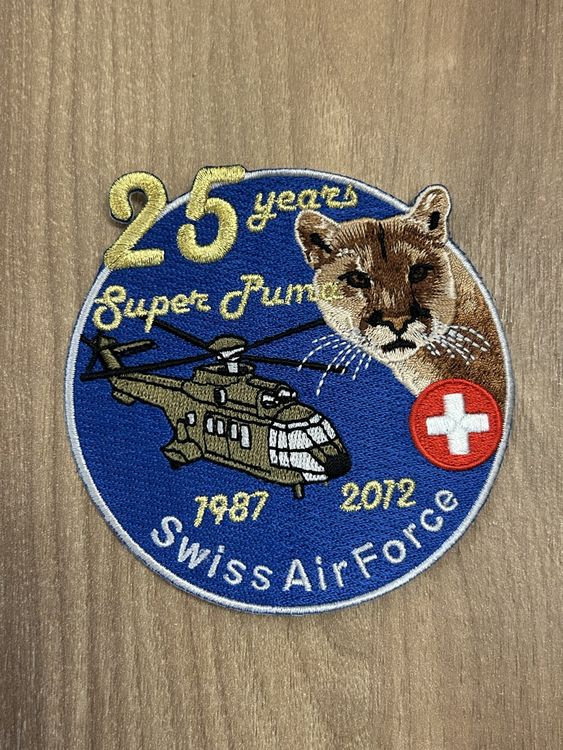 Patch 25 Jahre Super Puma | Kaufen auf Ricardo