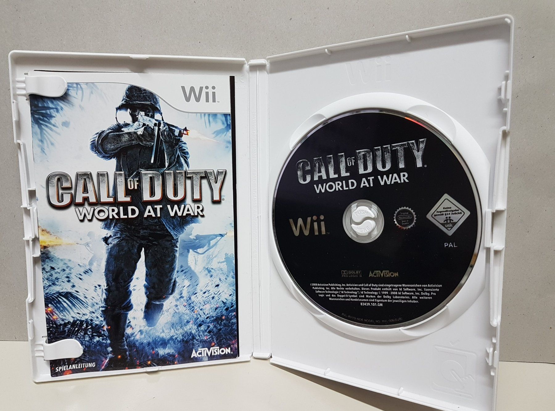 Call of Duty World at War auf Schlachtfeldern im Pazifik Wii | Kaufen ...