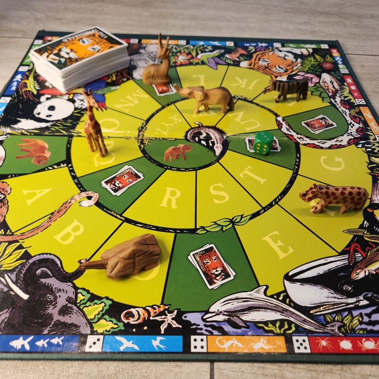 Alpha Animals Deluxe – Holztiere – komplett – Brettspiel (Gebraucht) in ...