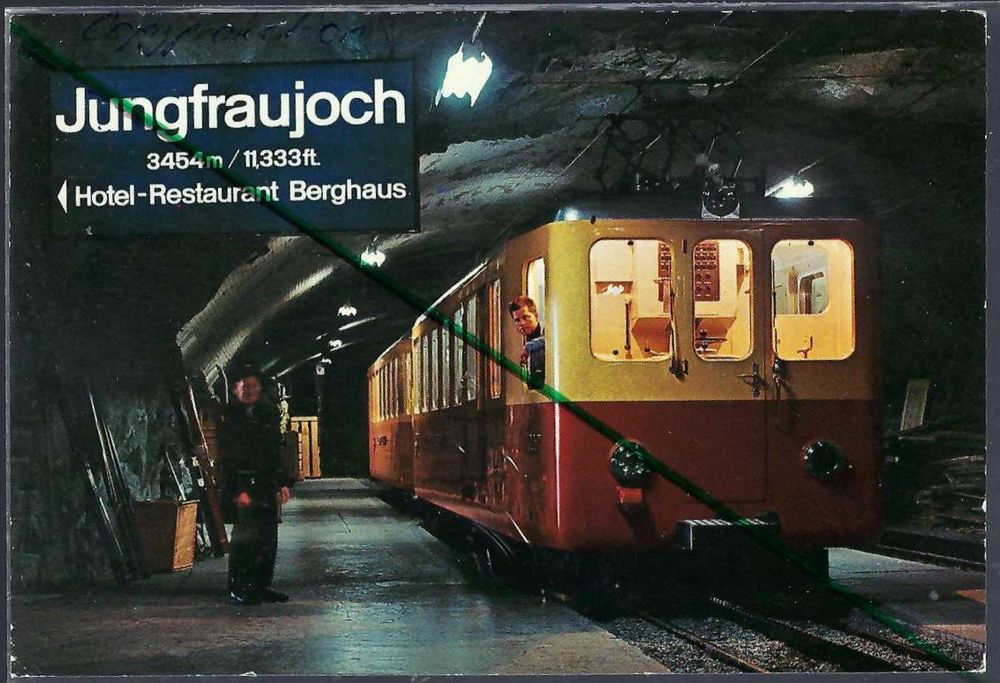 Jungfraujoch. Bahnhof. Jungfraubahn. (Gebraucht) in Horw für CHF 3 – mit Lieferung auf Ricardo ...