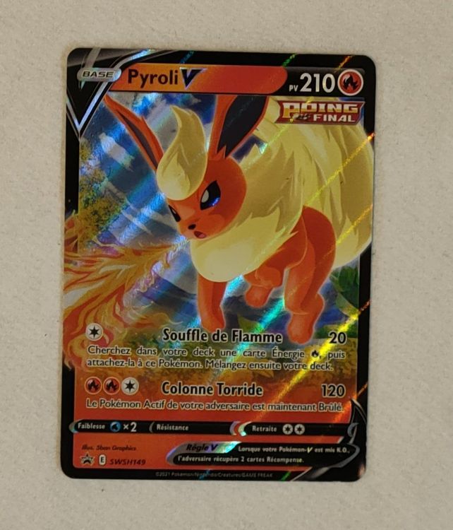 Carte Pokemon Pyroli V Promo Français (Gebraucht) in Thonex für CHF 10 ...