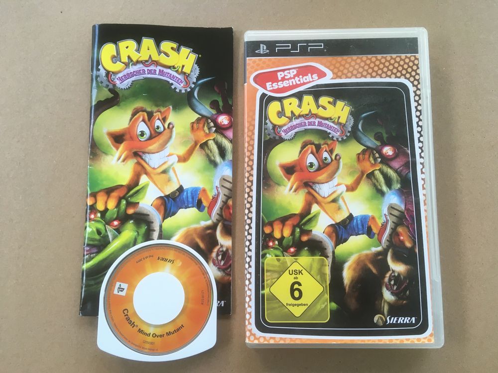 CRASH HERRSCHER DER MUTANTEN für PSP (Gebraucht) in St.Gallen für CHF ...