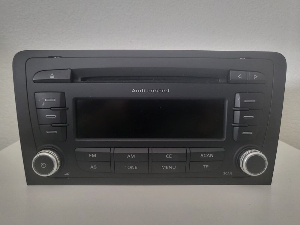 Radio Audi A3 8P (D'occasion) à Vétroz pour CHF 160 – avec livraison | Acheter sur Ricardo