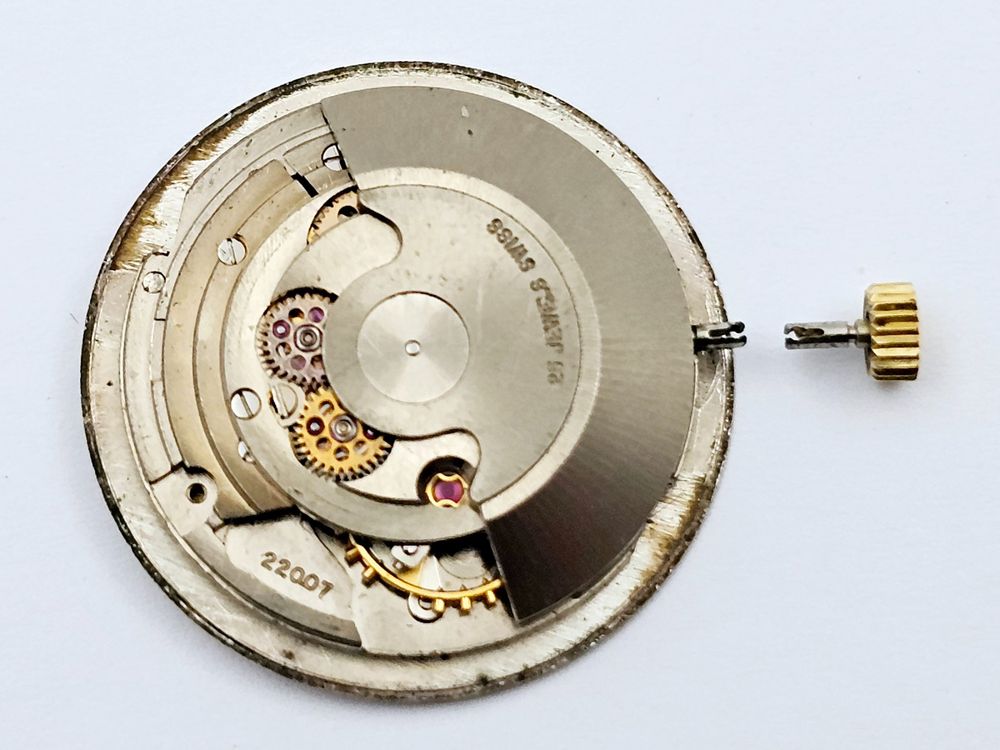 ETA 2452 Uhrwerk mit Bucherer Zifferblatt Automatik (Gebraucht) in ...