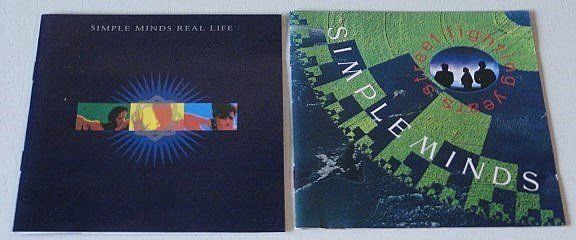 2CD's - Simple Minds - Street Fighting Years & Real Life (Gebraucht) in ...
