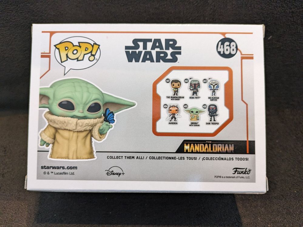 Funko Pop! Star Wars - Grogu with Butterfly #468 (Neu und originalverpackt) in Obfelden für CHF ...