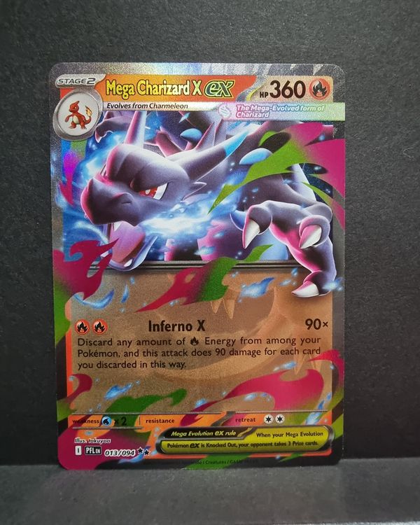 Pokémon Mega Charizard X ex 013/094🇱🇷 (Neu (gemäss Beschreibung)) in ...
