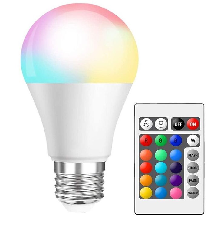 RGB Bunte Birne LED Farblampen E27 Fassung Licht SMARTHOME | Kaufen auf ...