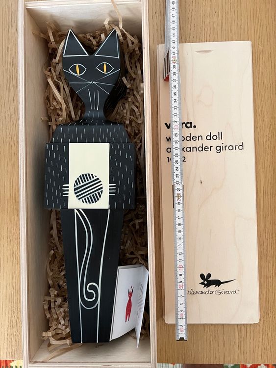 Vitra Wooden Doll - Cat Large | Kaufen auf Ricardo