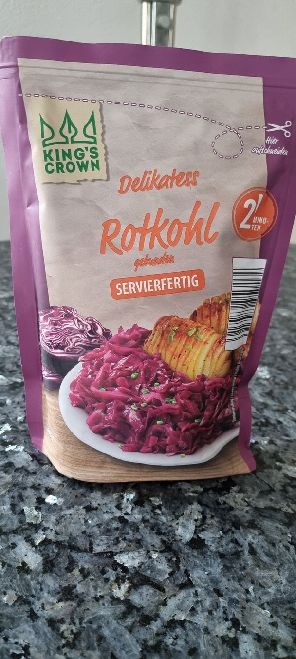 King's Crown Delikatess Rotkohl, neu, originalverpackt 400g (Neu ...