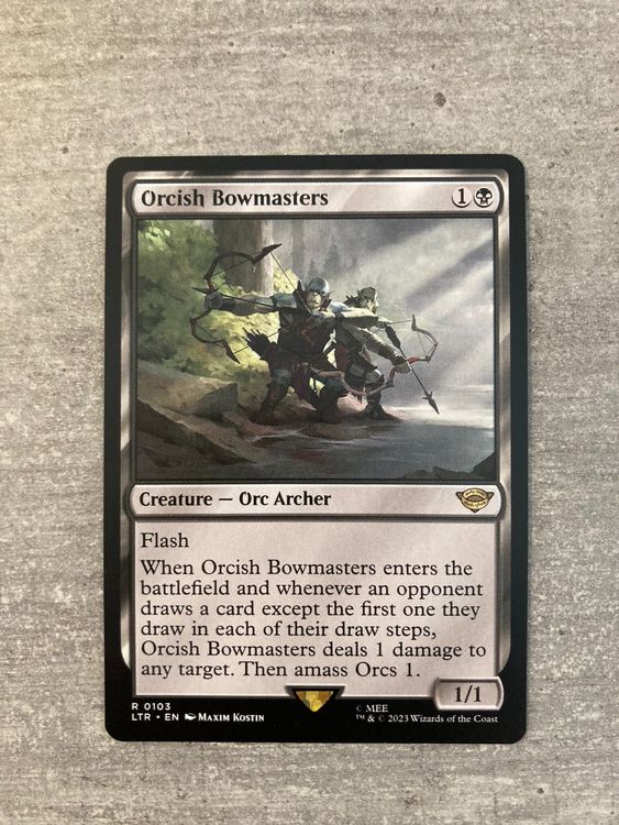 Orcish Bowmasters The Lord of the Rings NM (Neu (gemäss Beschreibung ...
