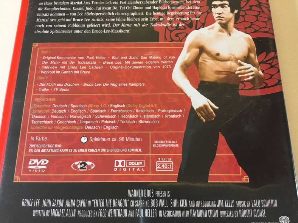 Mann mit der Todeskralle - Enter The Dragon - Bruce Lee 2dvd (Gebraucht) in Zürich für CHF 16.9 ...