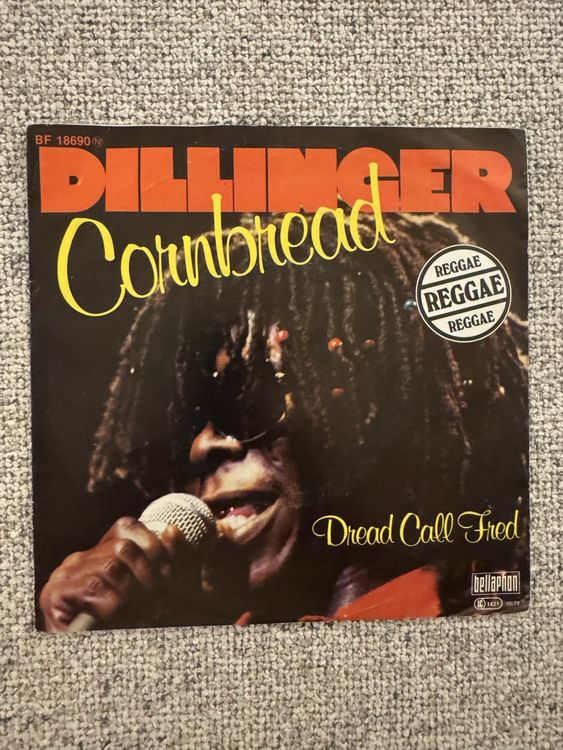 Dillinger Cornbread - Dread Call Fred - 7" Single - Reggae (Gebraucht ...