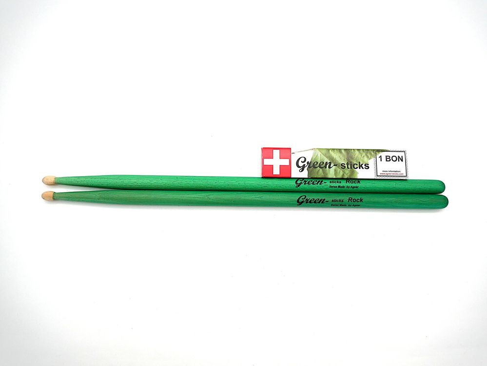 AGNER Drumsticks Grün (Neu (gemäss Beschreibung)) in Winterthur für CHF ...