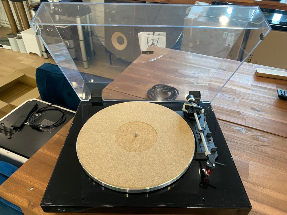 DUAL CS 465 Piano black Full Automatic Belt drive turntable (Gebraucht ...