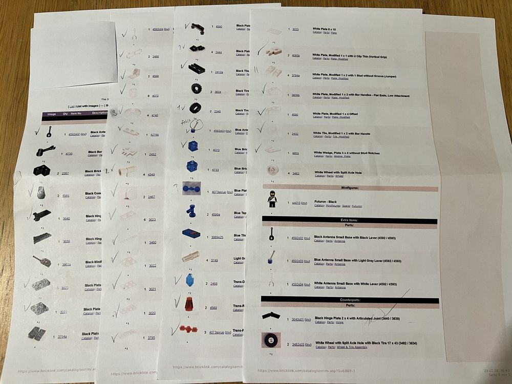 Lego LEGOLAND 6885 Krater-Raupenfahrzeug von 1988 unvollst. | Kaufen ...