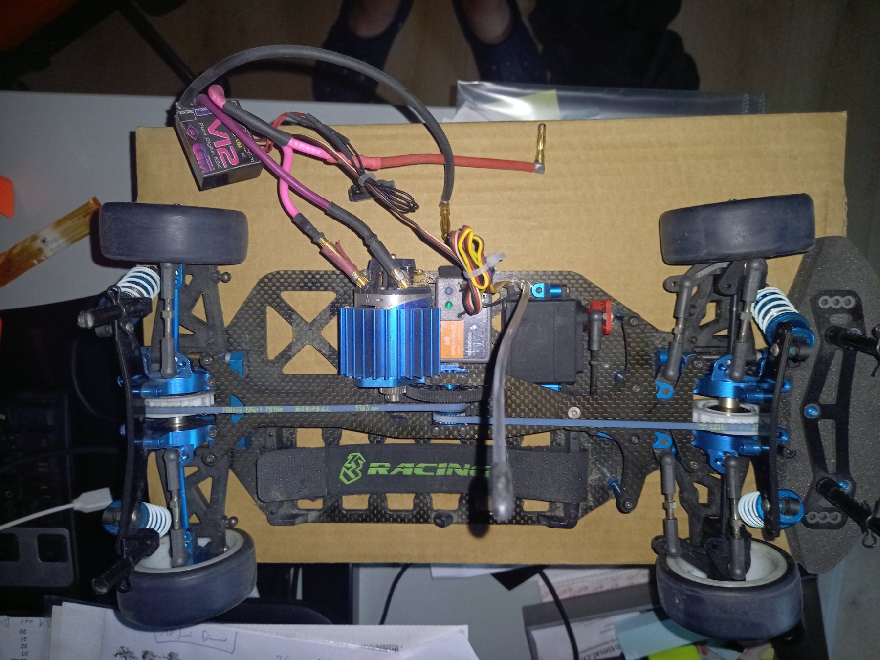 Tamiya TA05 Chassis 2 Belt Driven 4WD inkl. Tuningteilen (Gebraucht) in Münchenbuchsee für CHF ...