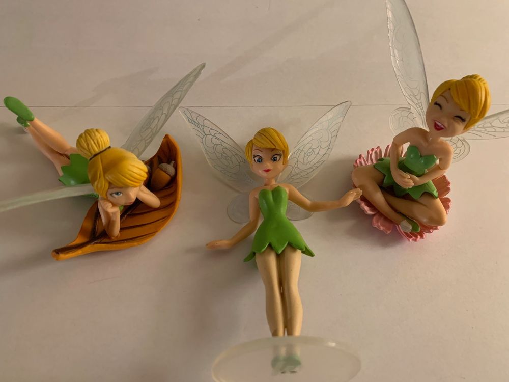 3 TINKERBELL - Figuren ( Peter Pan ), Disney (Neu (gemäss Beschreibung ...