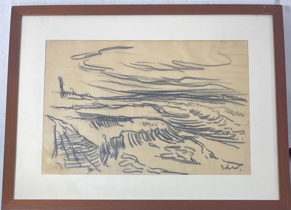 Karl Adolf Weber (1899-x) Kohle Zeichnung | Kaufen auf Ricardo