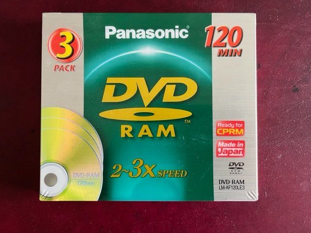 Panasonic DVD RAM ( 3 Stk.) (Gebraucht) in Nottwil für CHF 13 – mit ...
