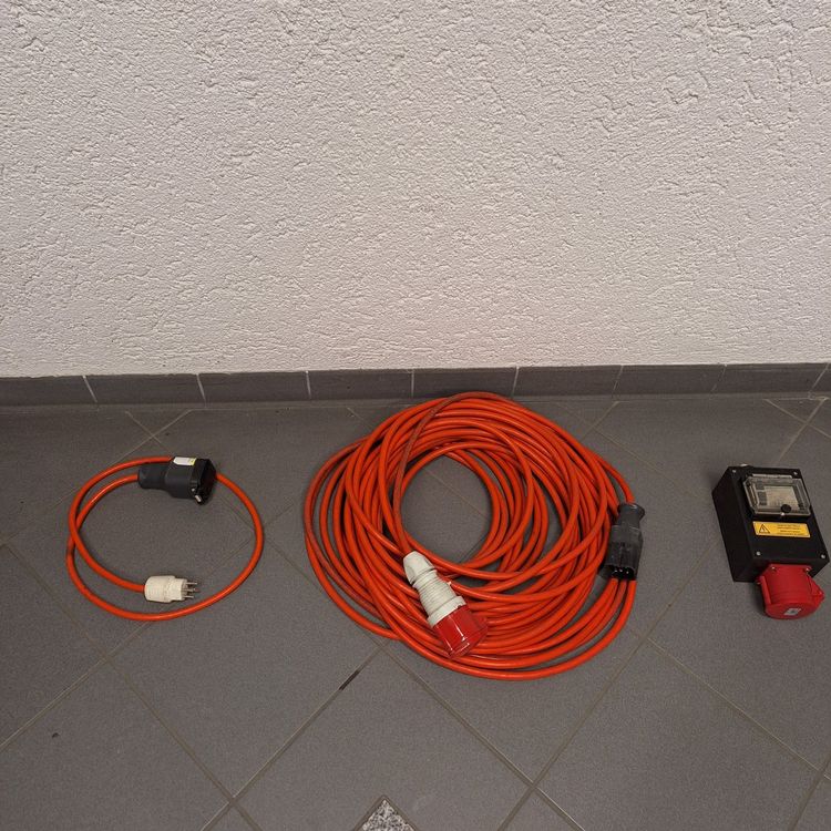 Elektro Kabel 380 Volt mit Zubehör (Gebraucht) in Oberwil BL für CHF ...