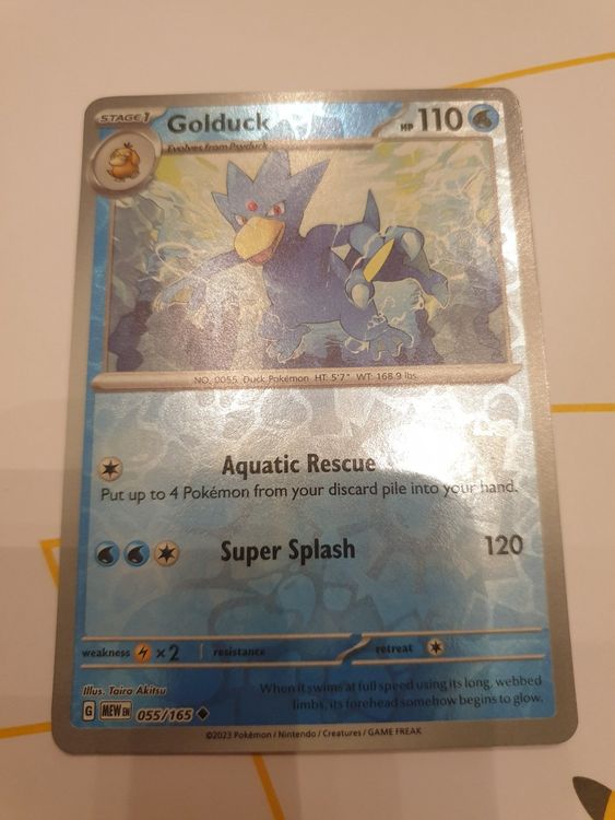 055 Golduck Reverse 151 | Kaufen auf Ricardo