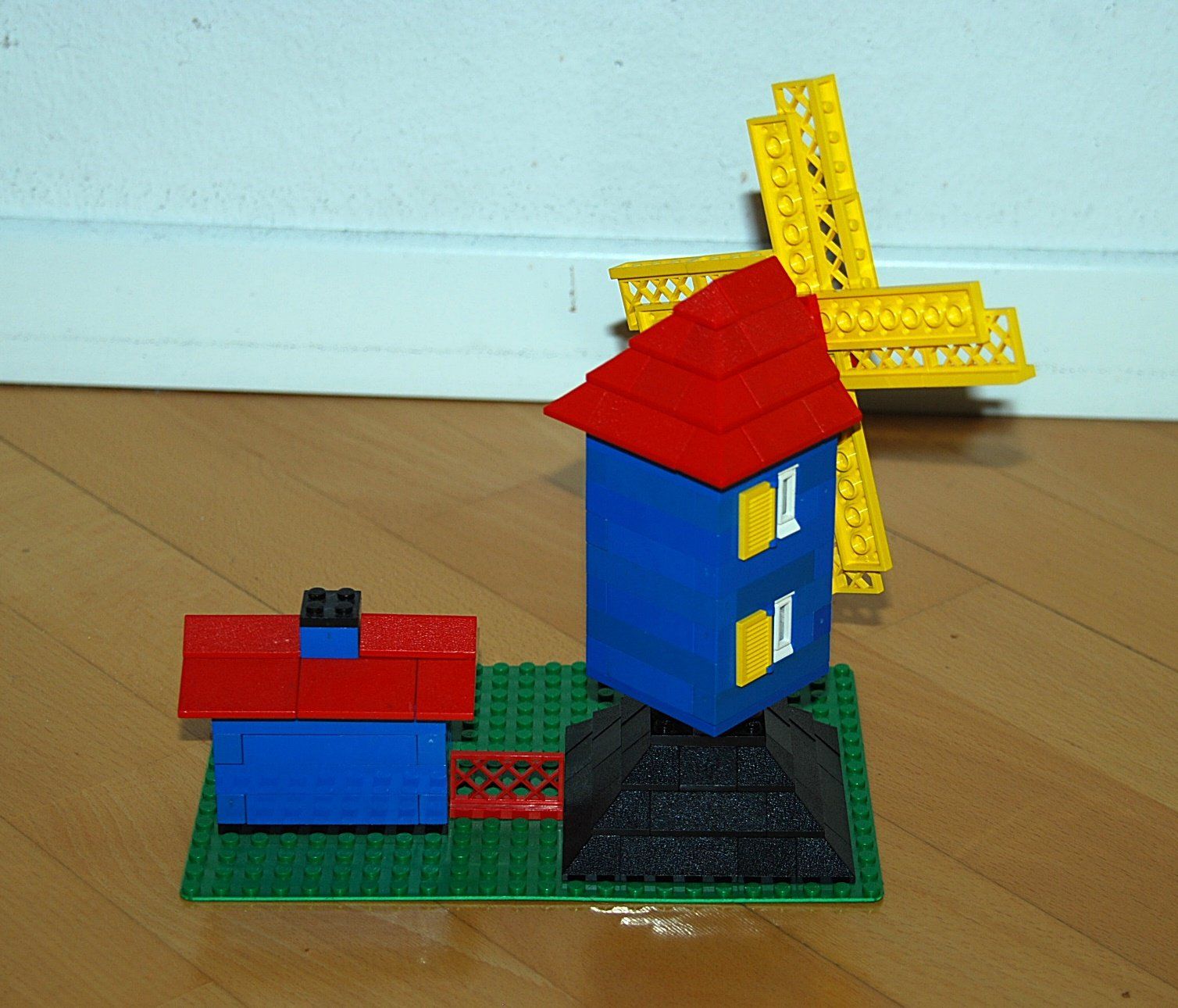 Vintage LEGO Set 362 – Windmill / Windmühle mit Haus 1975 (Gebraucht ...