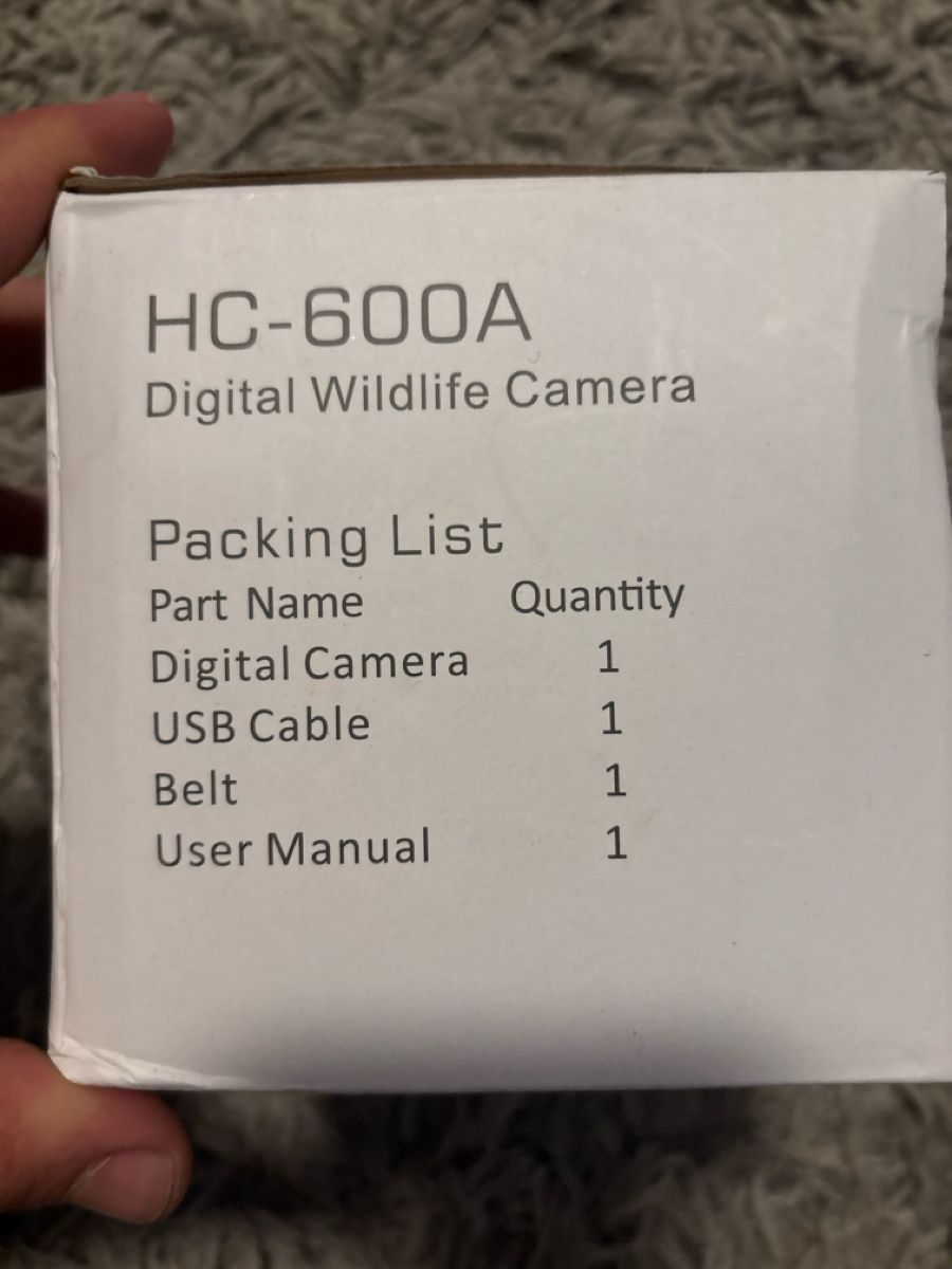 Neue Wildkamera HC-600A - 50MP, 4K, Solar, Top Zustand! (Neu und ...