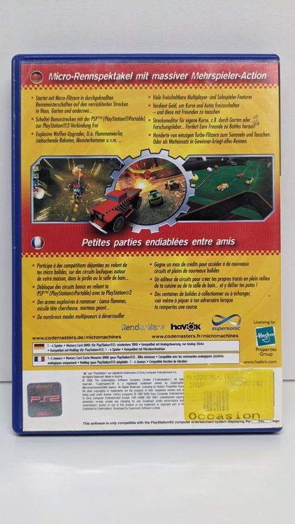 Micro Machines V4 - PlayStation 2 | Kaufen auf Ricardo