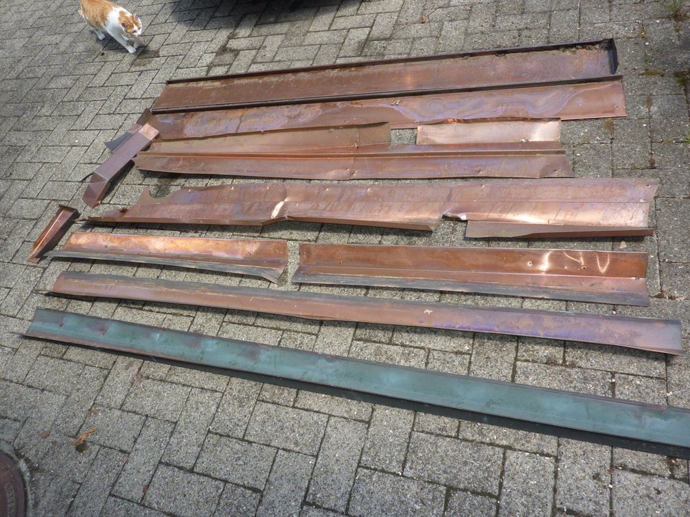 Kupfer Blech von unserem Dach | Kaufen auf Ricardo