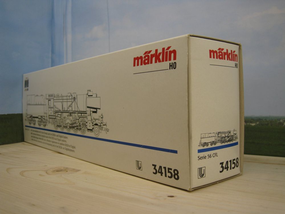 Märklin 34158 Dampflok Serie 56 CLF 5609 / Delta Digital (Gebraucht) in ...