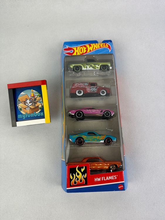 Hot Wheels HW Flames Ford Chevy Impala Flammendesign Neu (Gebraucht) in ...