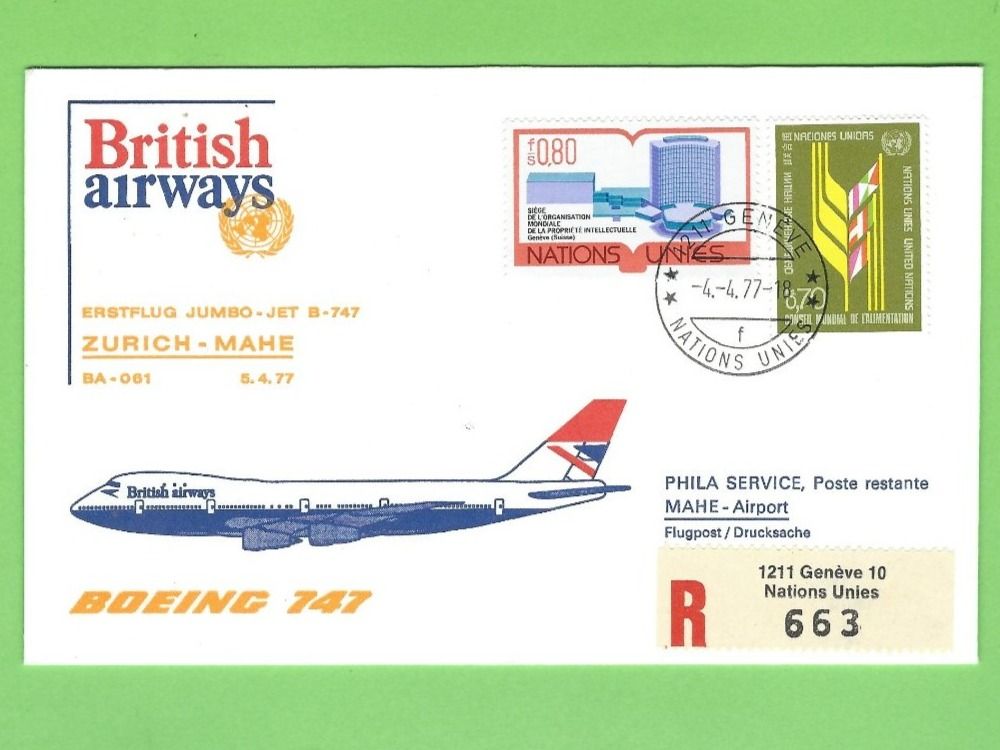 Zürich-Mahe mit British Airways (Gebraucht) in Zürich für CHF 1.5 – mit ...