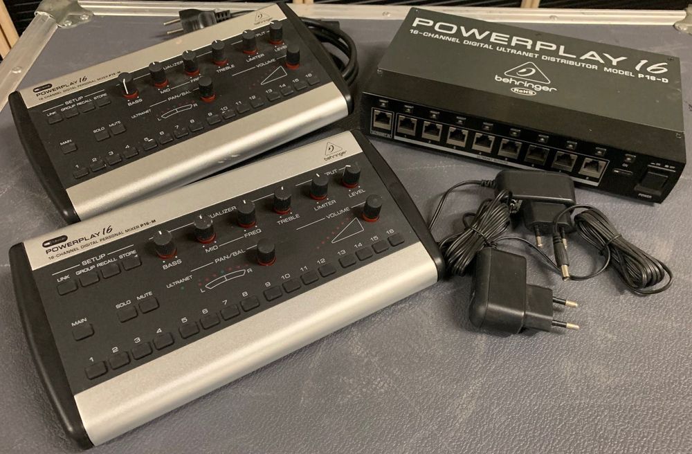 Behringer P16D + 2x P16M SET ab Fr.1.-- | Kaufen auf Ricardo