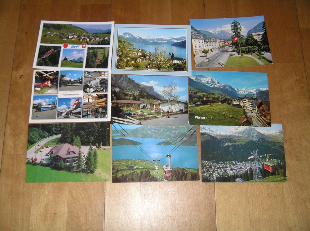 70 Diverse Karten Schweiz (Gebraucht) in Lumbrein für CHF 4 – mit Lieferung auf Ricardo kaufen