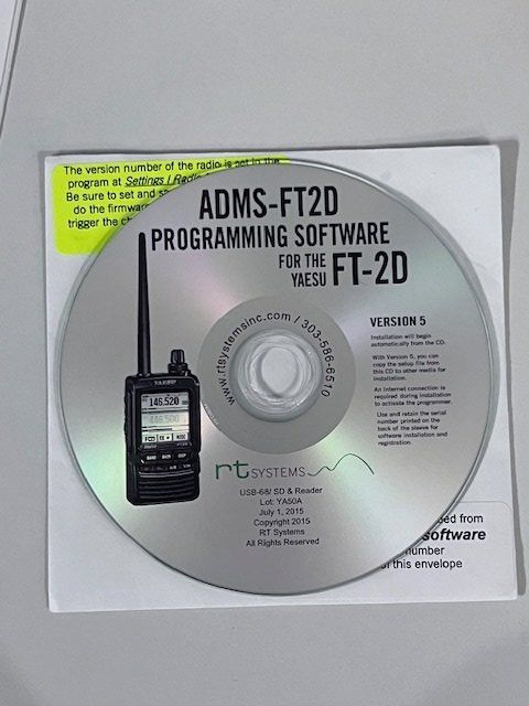 YAESU ADMS FT-2D Programmiersoftware (Gebraucht) in Adliswil für CHF 26 – mit Lieferung auf ...