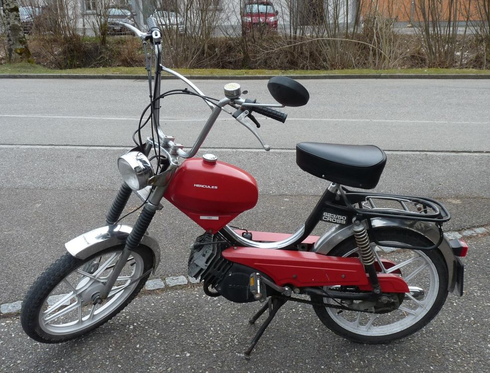 1 Mofa Hercules 623/50 Cross CH7611, mit Ausweis (Gebraucht) in huttwil für CHF 1200 – nur ...