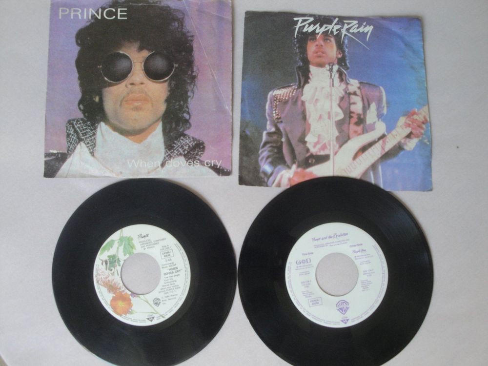 PRINCE - PURPLE RAIN + WHEN DOVES CRY | Kaufen auf Ricardo