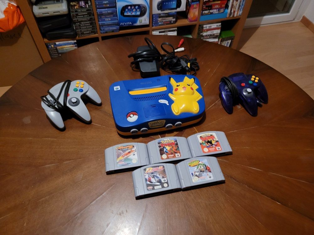 Nintendo 64 Pikachu Edition mit Expansionp. und Pokemon Sp. | Kaufen ...
