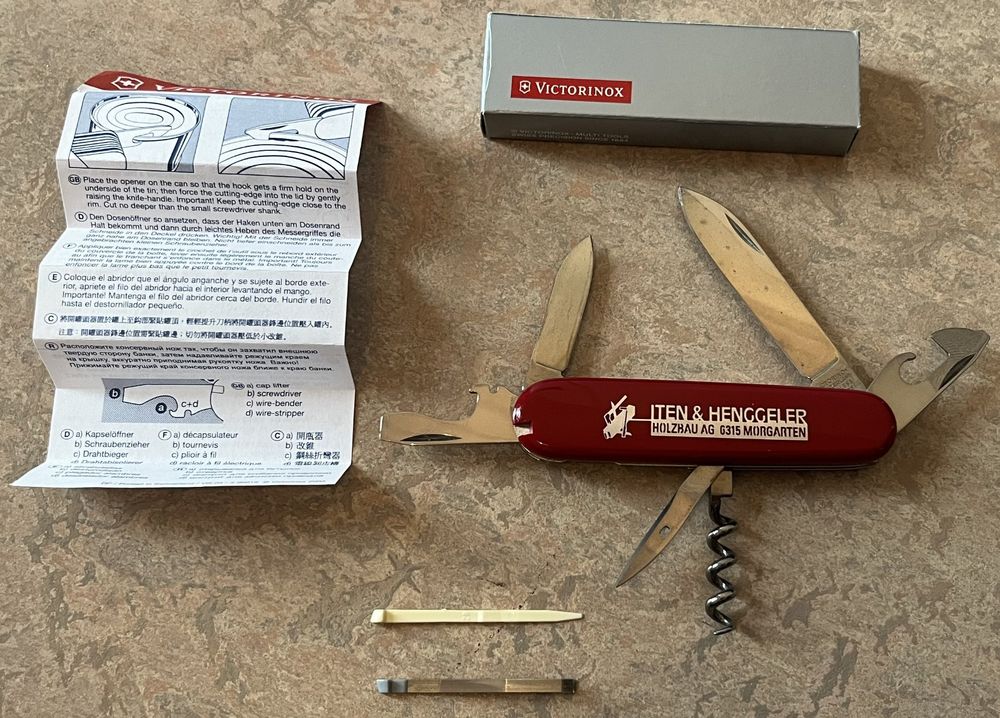 Victorinox Sackmesser Iten & Henggeler Holzbau AG (Neu (gemäss Beschreibung)) in Oberägeri für ...