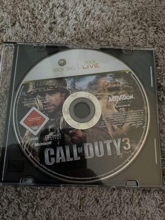 Call of Duty 3 - Xbox 360 (Gebraucht) in Unterkulm für CHF 1 – mit ...