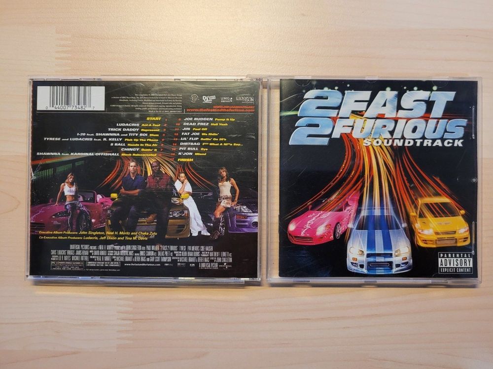 CD Soundtrack - Fast And Furious - 2 Fast 2 Furious, 2003 (Gebraucht ...