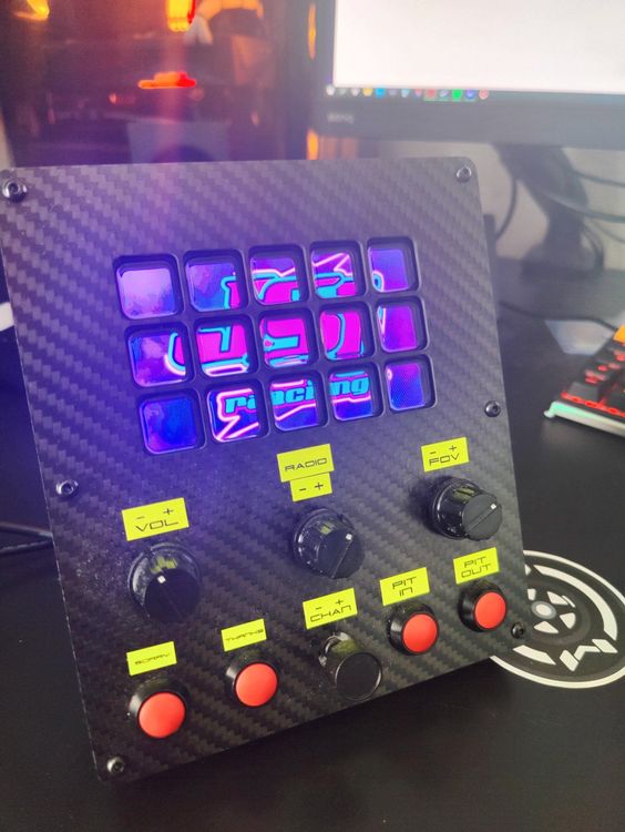 Apex Sim Racing Race Deck Button Box (inkl. Streamdeck) (Gebraucht) in ...