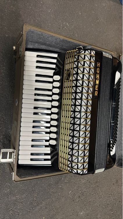 Hohner Tango VM Harmonika Akkordeon - Vintage Rarität! (Neu (gemäss ...